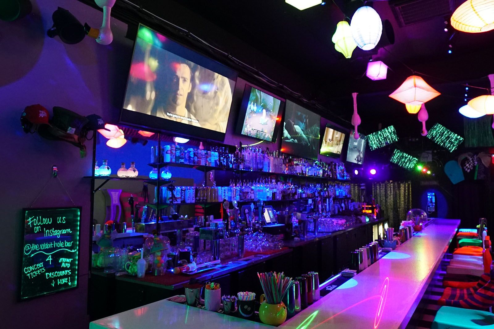 Our Location - The Rabbit Hole Bar